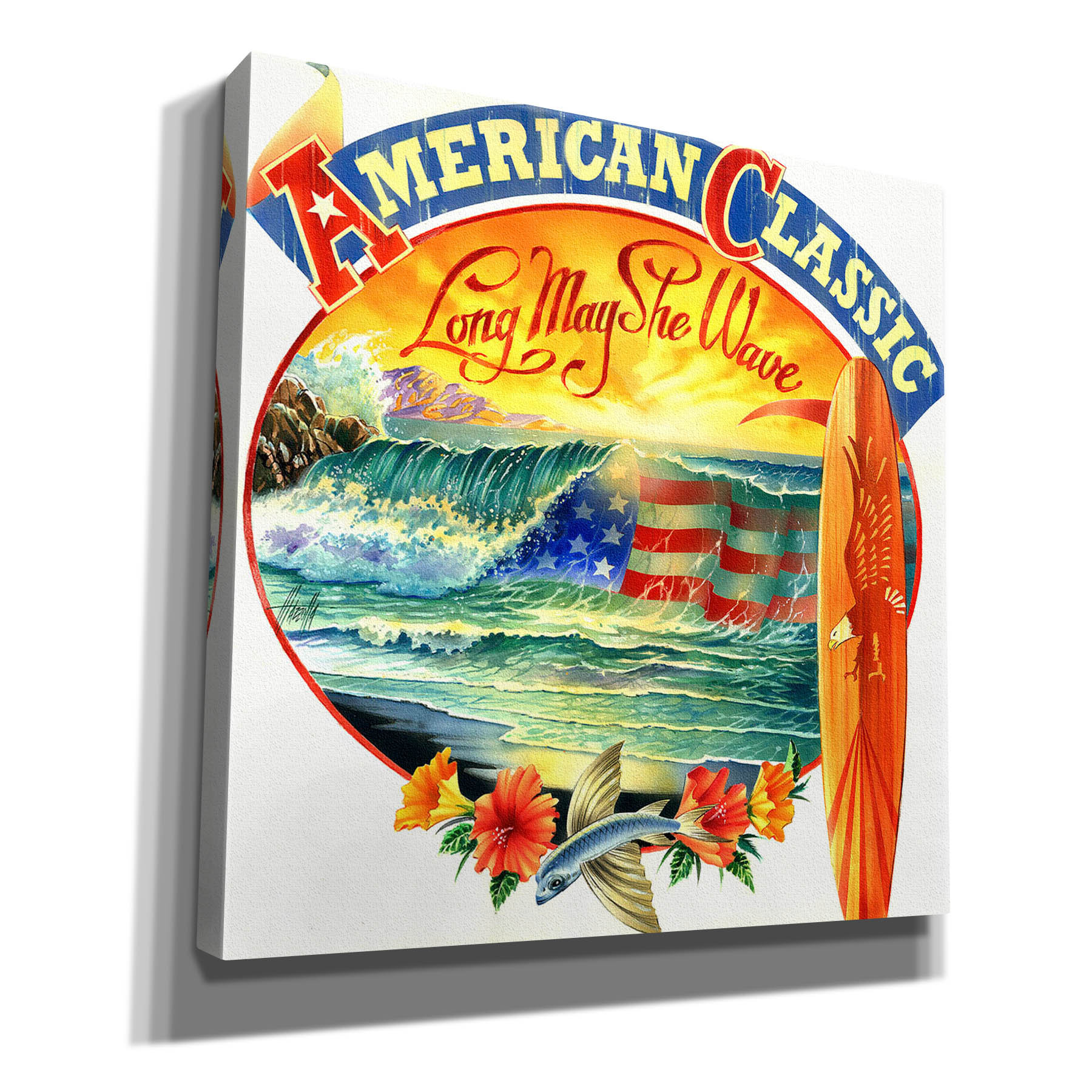 Trinx American Classic On Canvas by James Mazzotta Print | Wayfair