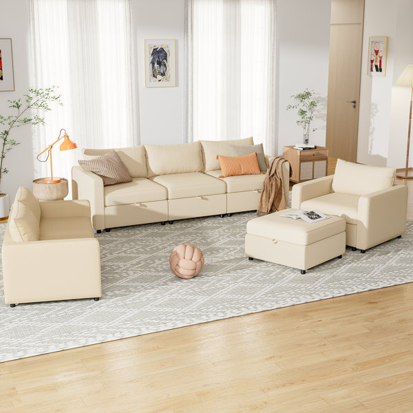 Latitude Run® Suann 4 - Piece Living Room Set & Reviews - Wayfair Canada