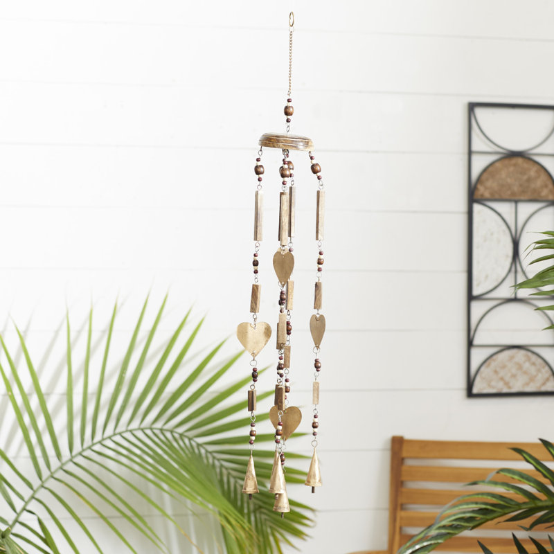 Etta Avenue™ Farlotta Metal Wind Chime | Wayfair