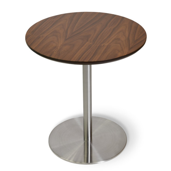 sohoConcept Ares End Table Walnut Top | Wayfair