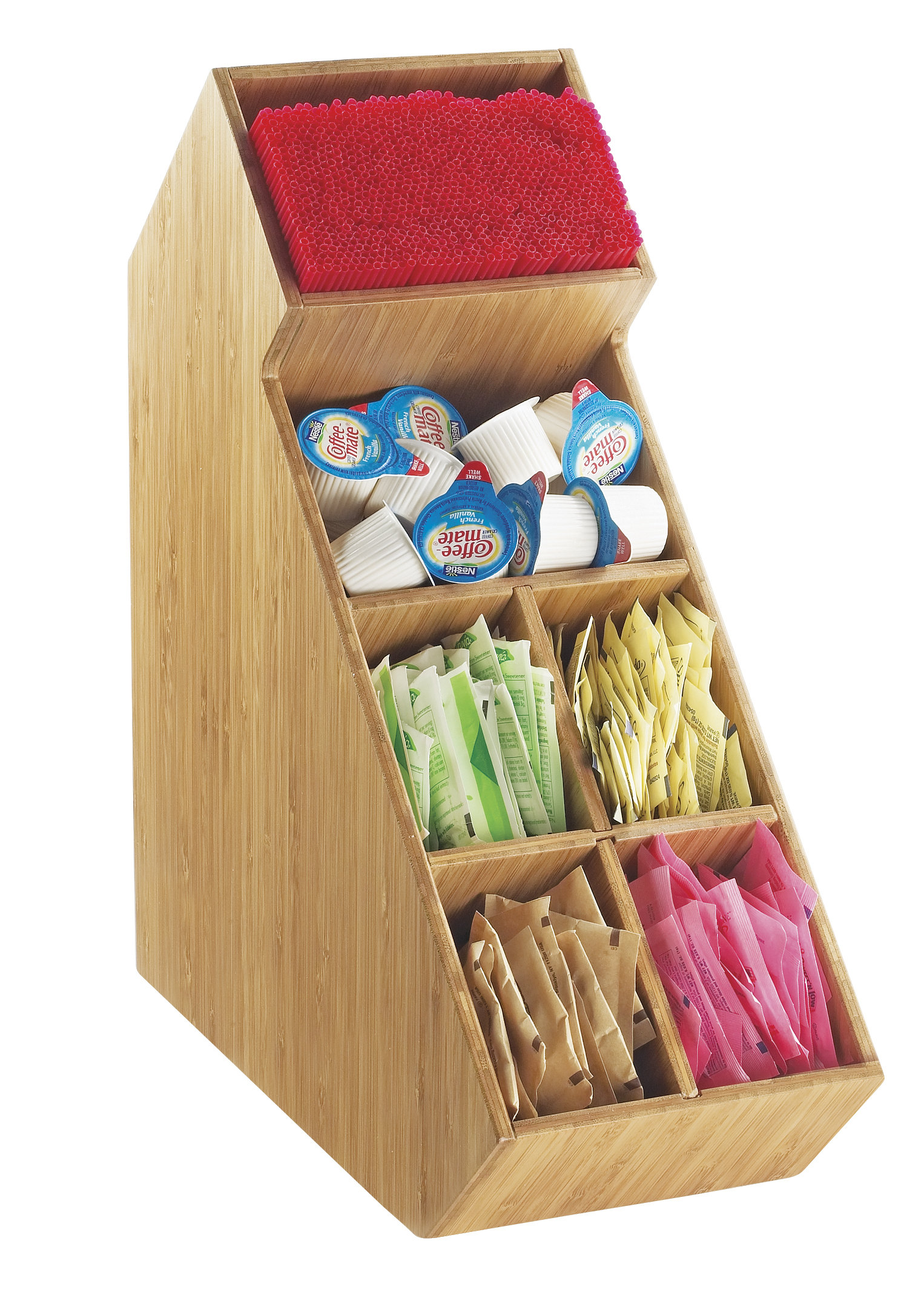 Cal-Mil Bamboo Stir Stick and Condiment Organizer | Wayfair