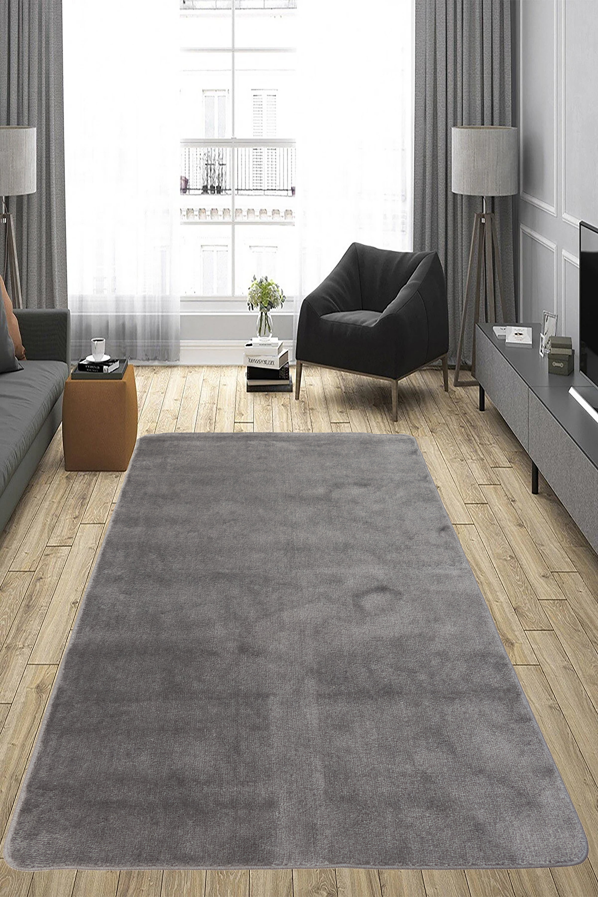 Charlton Home® Comfy Washable Slip Resistant Latex Backing Medium Cut ...