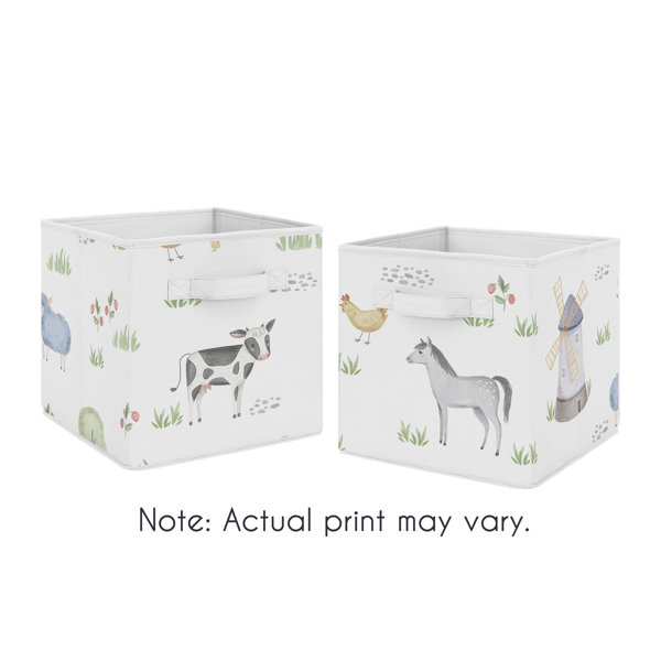 Sweet Jojo Designs Farm Animals Storage Fabric Bin & Reviews | Wayfair