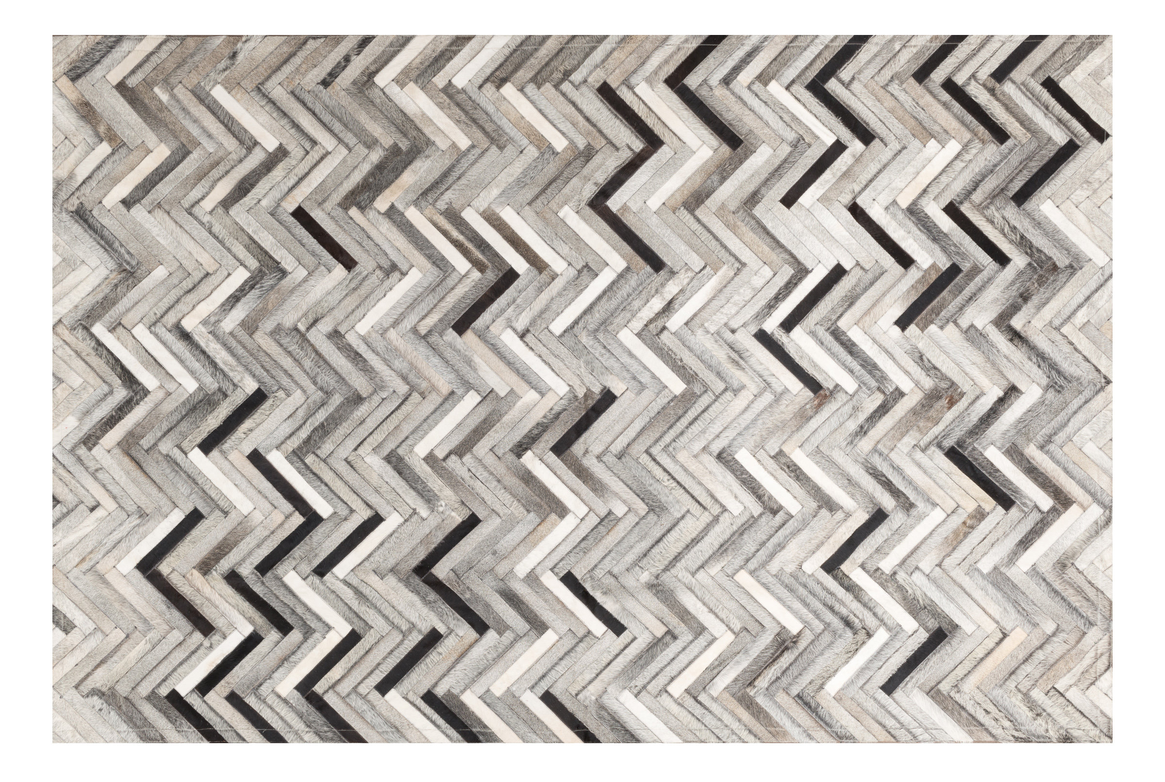 Art Hide El Cielo Cowhide Chevron Rug | Wayfair