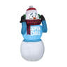 Gemmy Industries Gemmy Christmas Animated Airblown Shivering Super ...