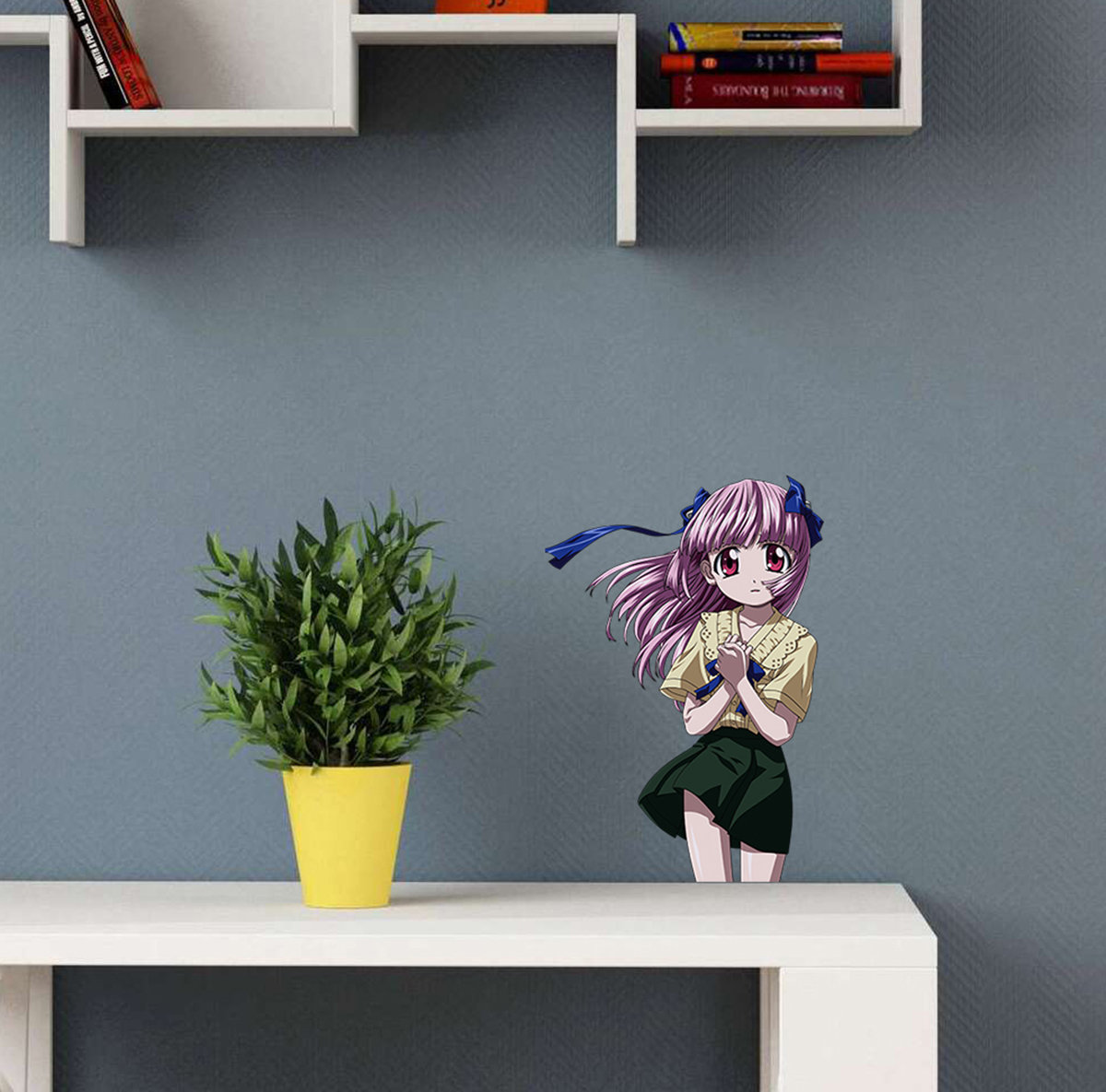 Stickalz Anime Teen Girl Wall Decal, Anime Teen Girl Wall Sticker ...