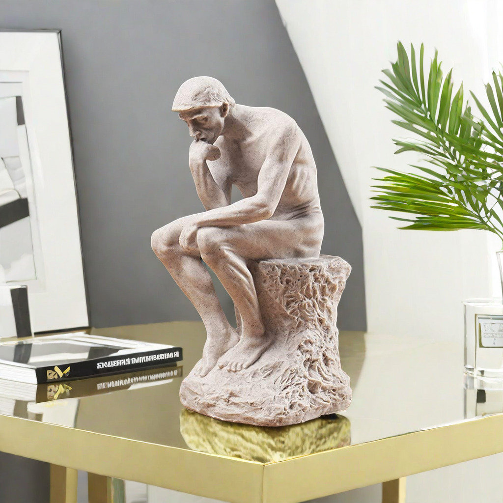 Ivy Bronx Individual figurines of creative thinker statues for living ...