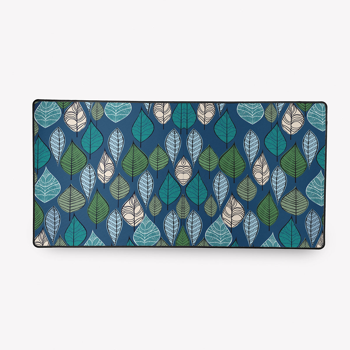 East Urban Home Jody Large Autumn Leaves Desk Pad | Wayfair