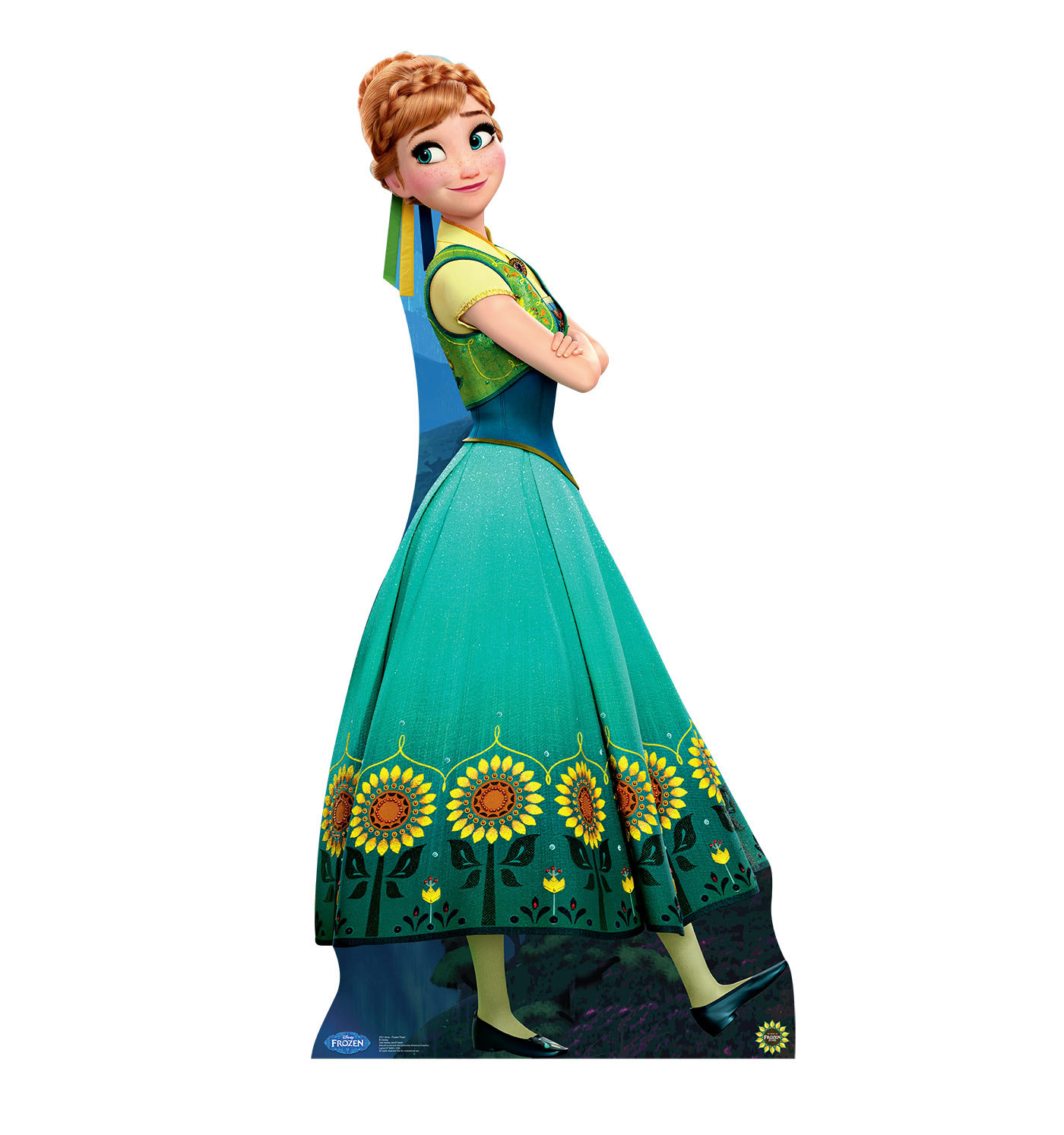 Advanced Graphics Disney Frozen Fever Anna Life Size Cardboard Cutout ...