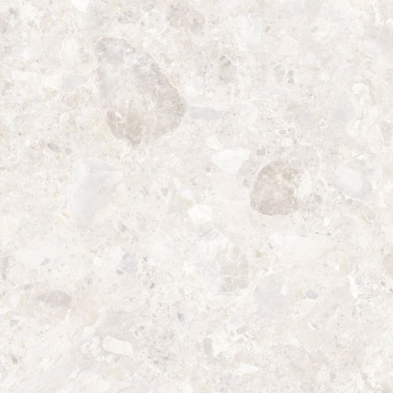 Atelier Tile 24"x24" Ceppo Terrazzo White Stone Look Porcelain Tile ...