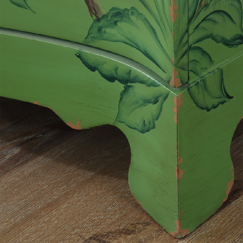 Ruthber Solutions Painted storage decorated accent chest | Wayfair