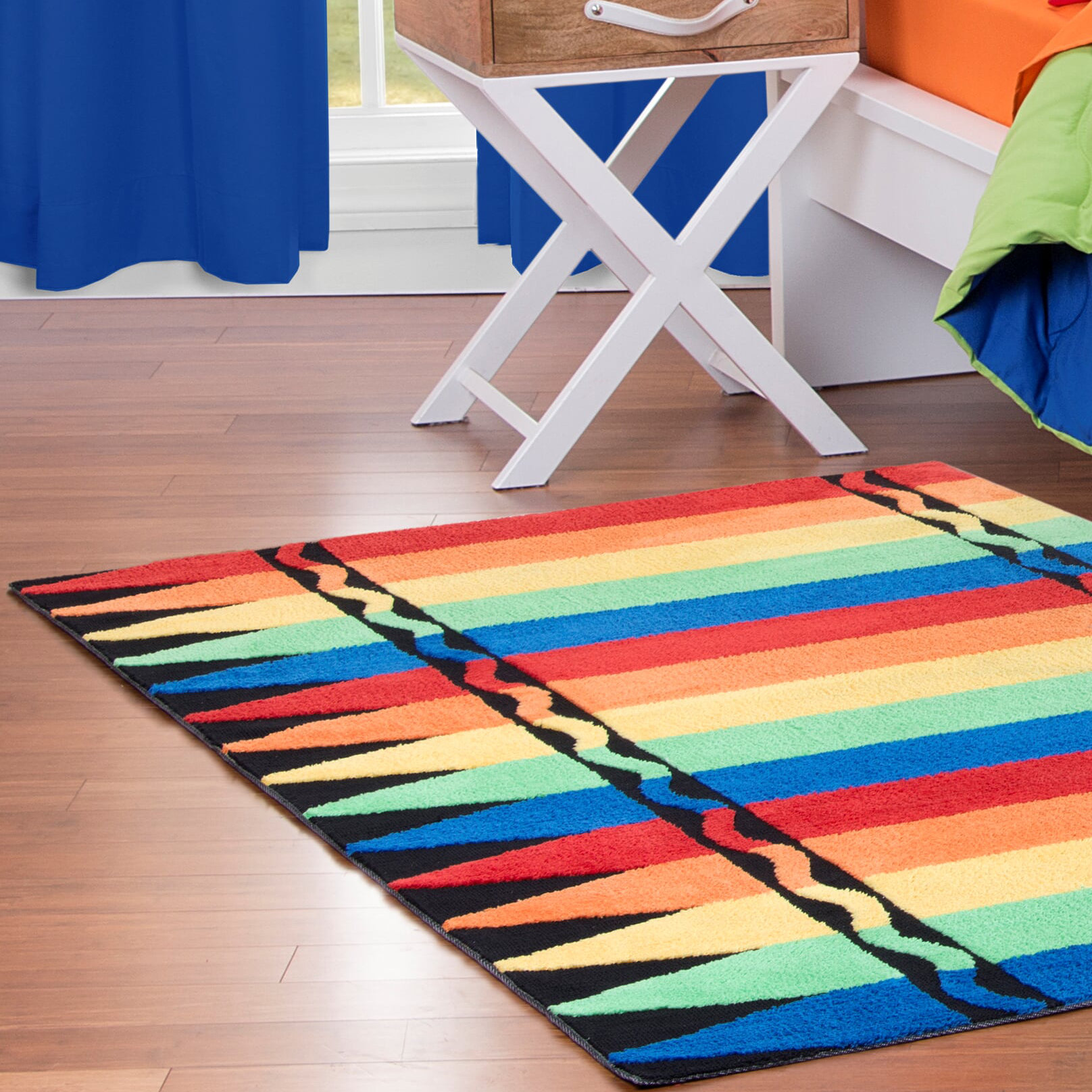 Crayola LLC Crayon Box Red/Green Area Rug & Reviews | Wayfair