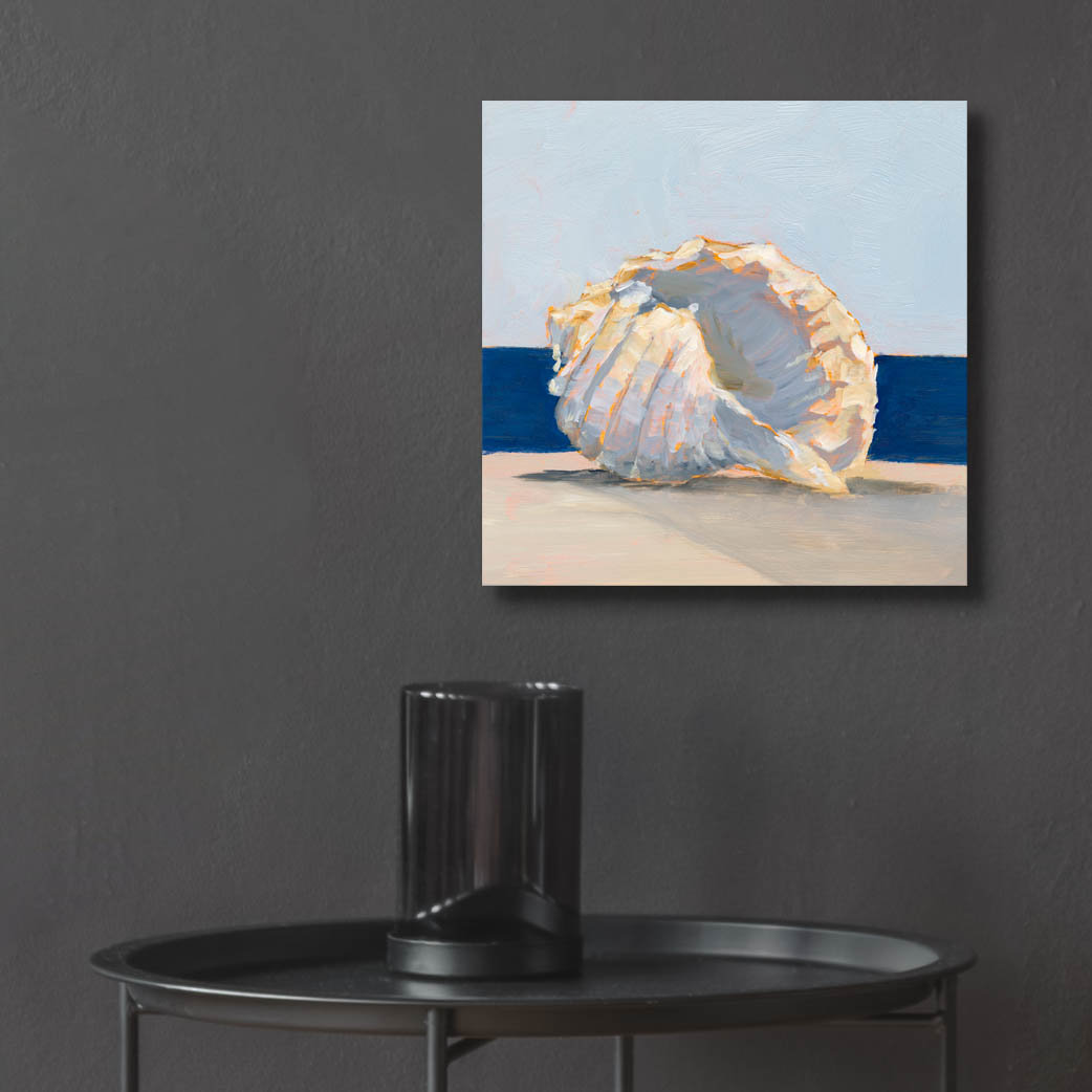 Highland Dunes 'Shell By The Shore 2' by Ethan Harper Acrylic Glass ...