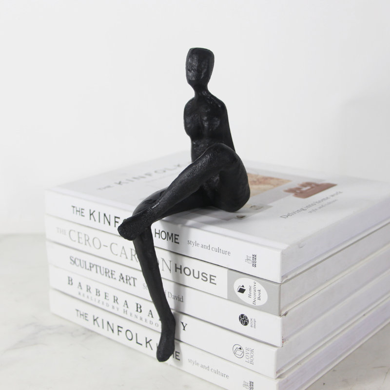 Lark Manor™ Metal People Figurines & Sculptures | Wayfair