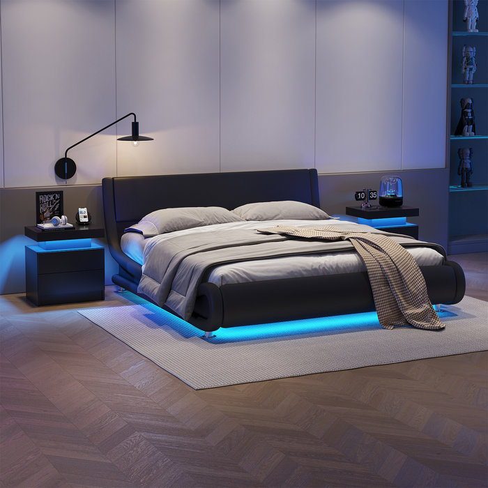 Ivy Bronx Kaylin Manufactured Wood Nightstand & Reviews | Wayfair