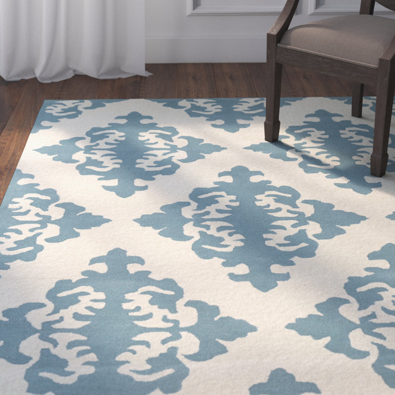 Darby Home Co Slovan Hand Tufted Wool Geometric Rug | Wayfair