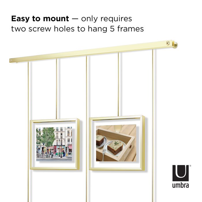 Umbra Metal Picture Frame - Set of 5 & Reviews | Wayfair
