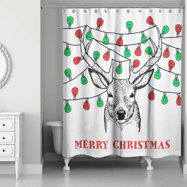 The Twillery Co.® Jameson String Lights Bath Rug | Wayfair