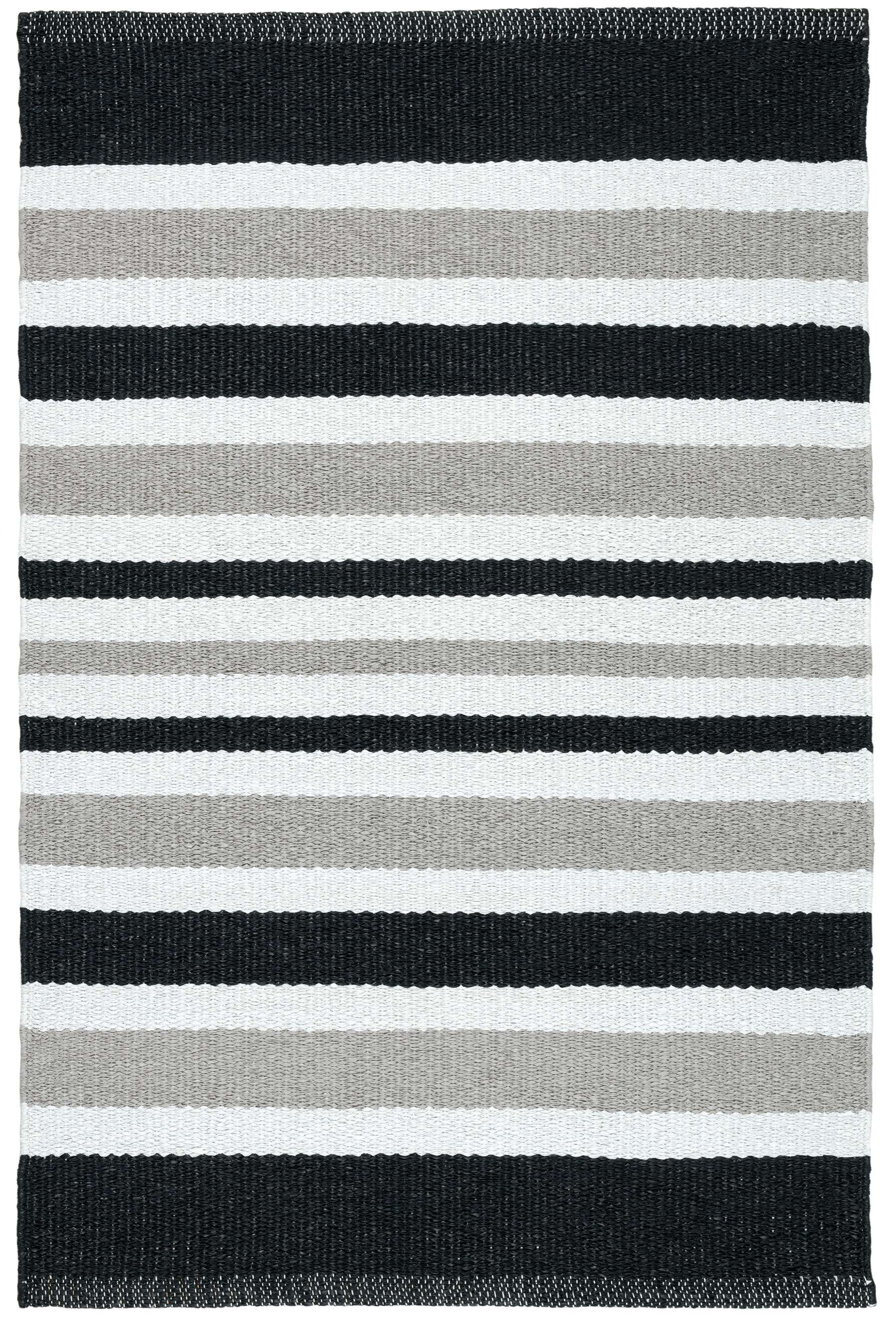 Dash and Albert Rugs Oakley Stripe Handwoven Indoor/Outdoor Rug | Wayfair