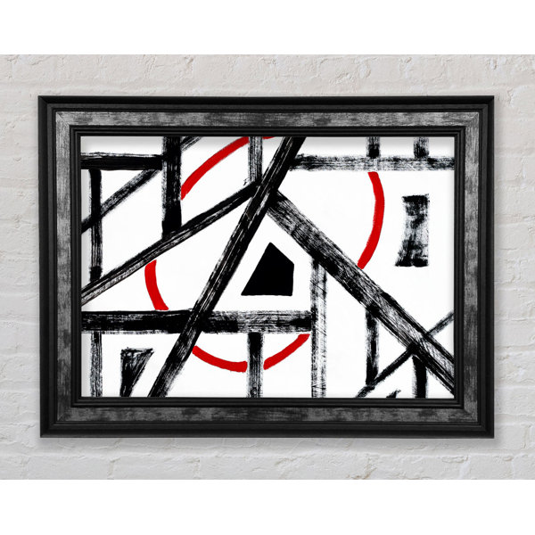 Ivy Bronx Lines To Nowhere Framed Print | Wayfair.co.uk