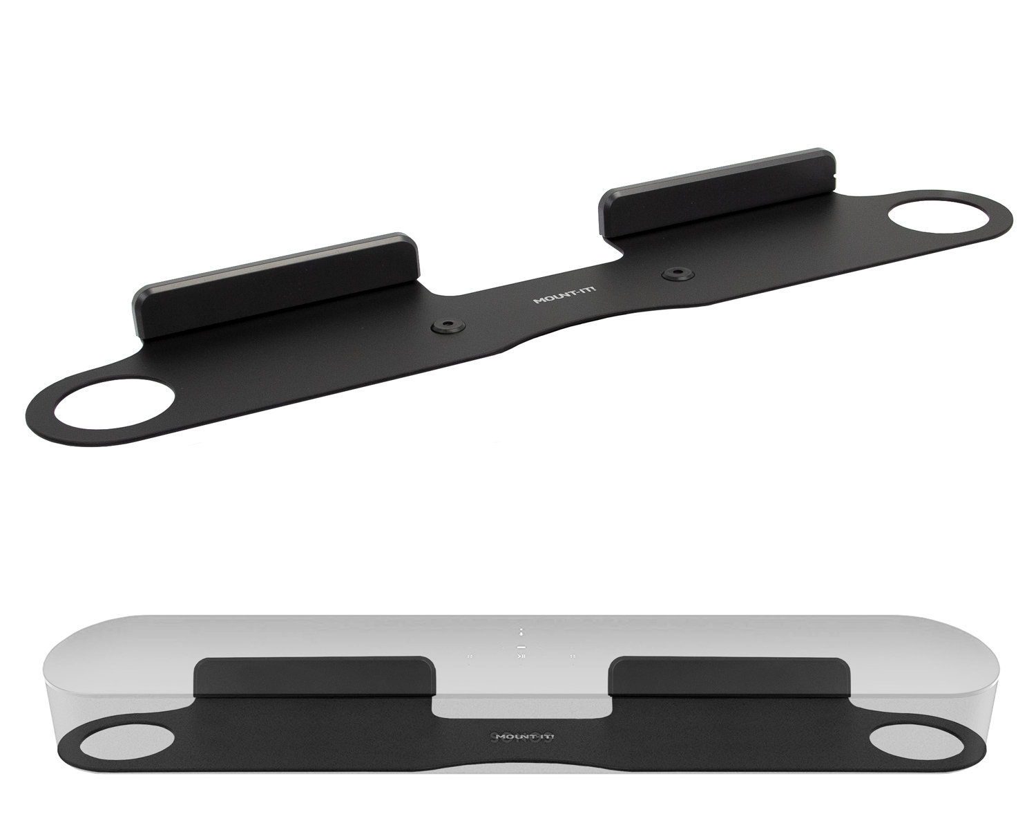 Mount-It! Sonos Beam Wall Mount | Black Sound Bar Wall Mount Bracket ...