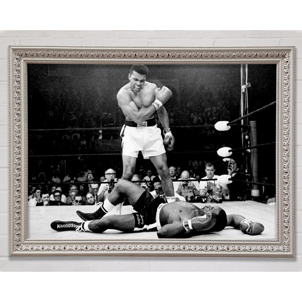 17 Stories Muhammad Ali Knockout - Single Picture Frame Art Prints ...