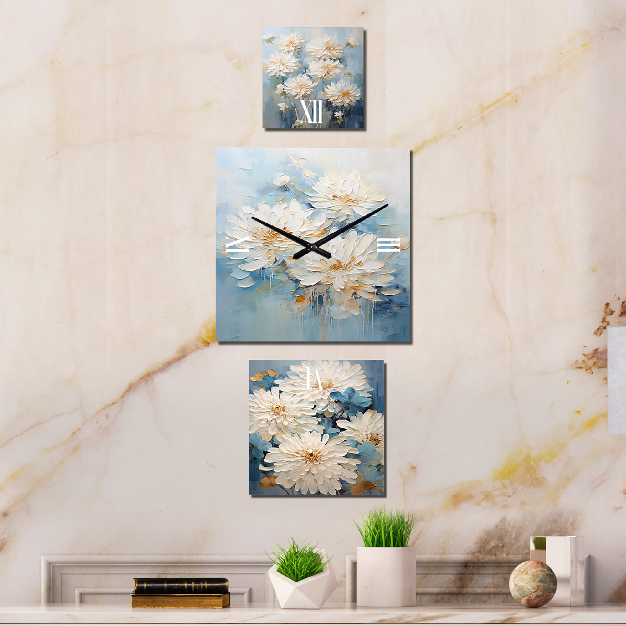 Ivy Bronx Macaulley Metal Wall Clock | Wayfair