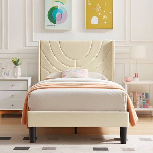 Bed Frame Wood Bed Frames You'll Love | Wayfair