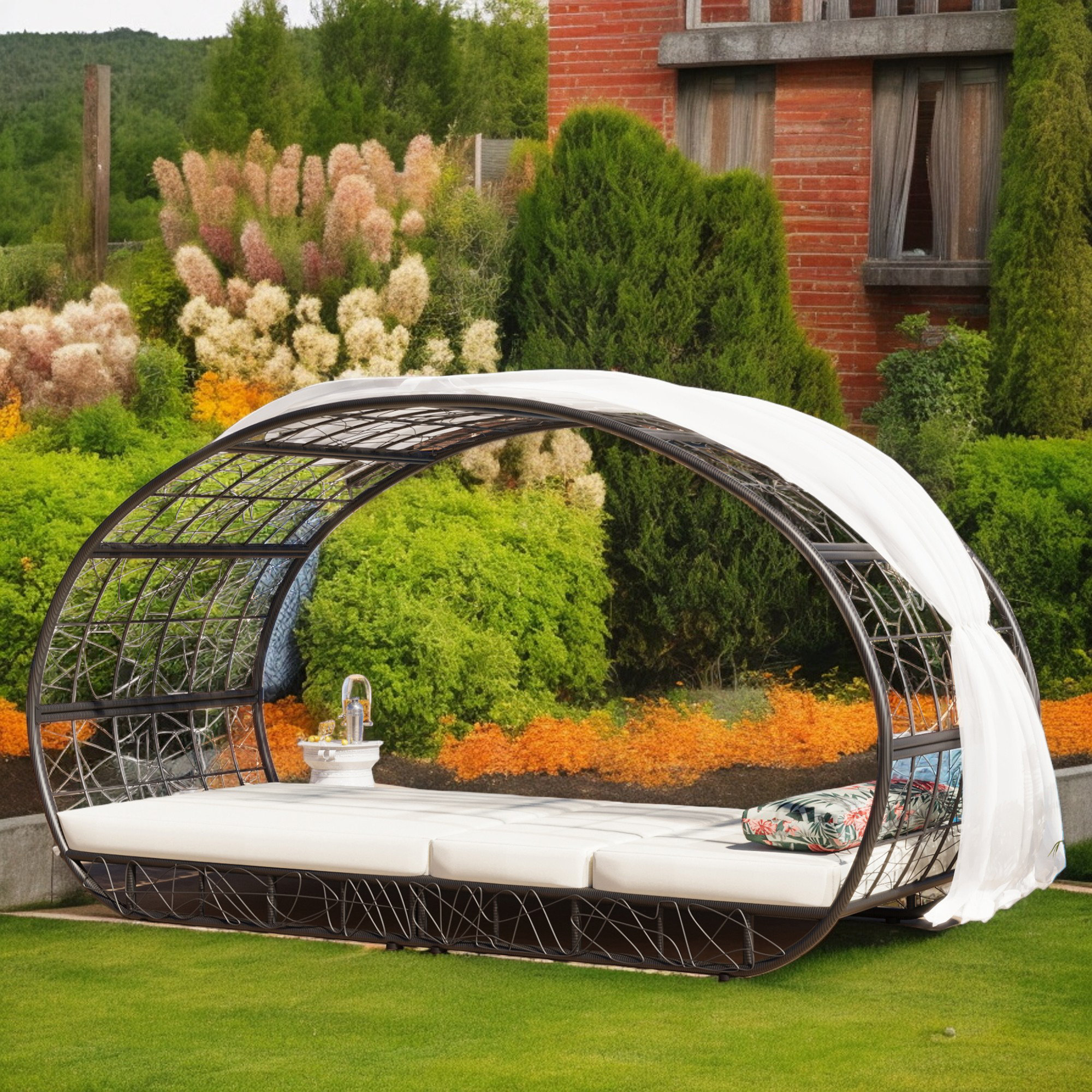 Bungalow Rose Marvilla 90.58 Wide | Wayfair