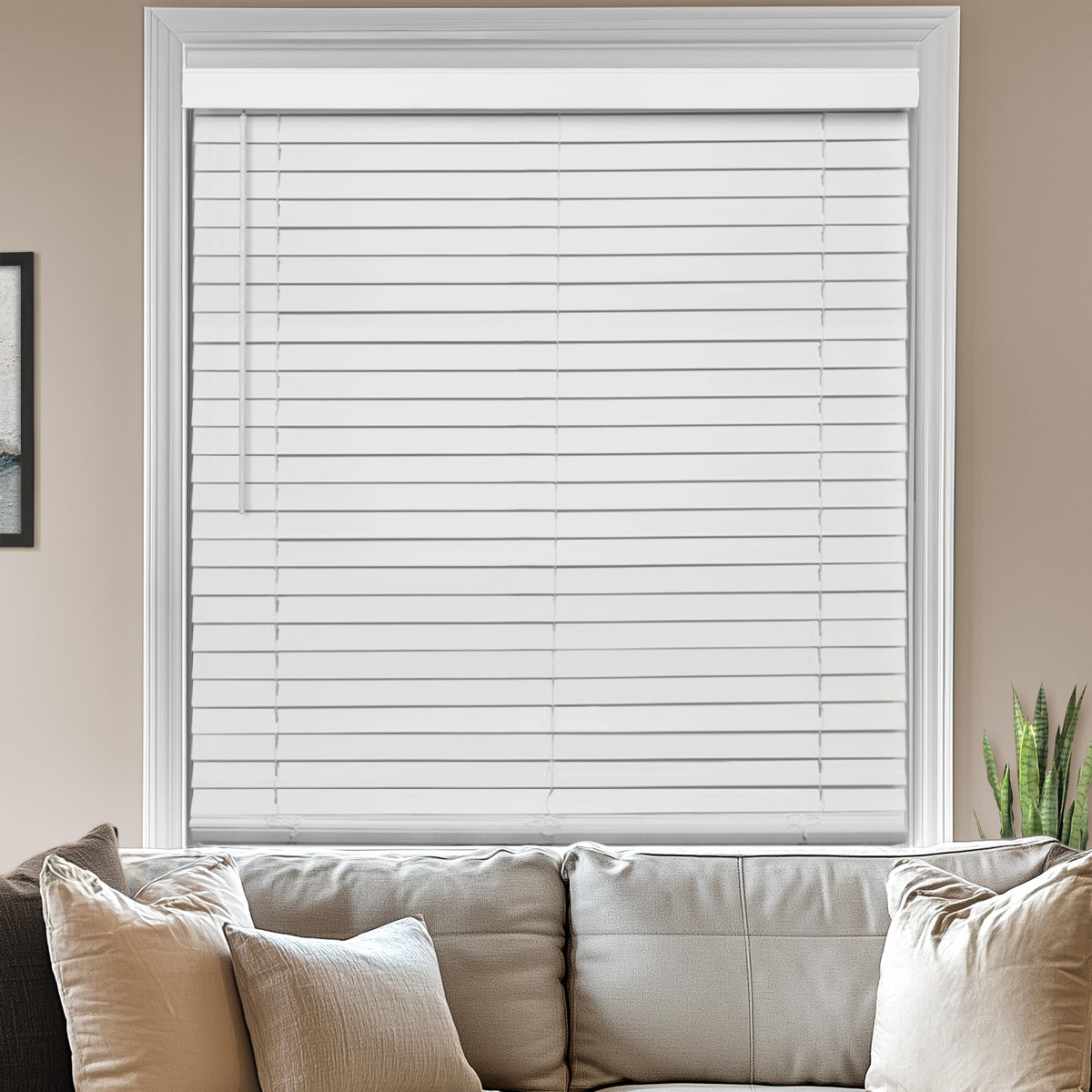 Symple Stuff Faux Wood Blinds , Window Blinds , Wood Blinds , Window ...