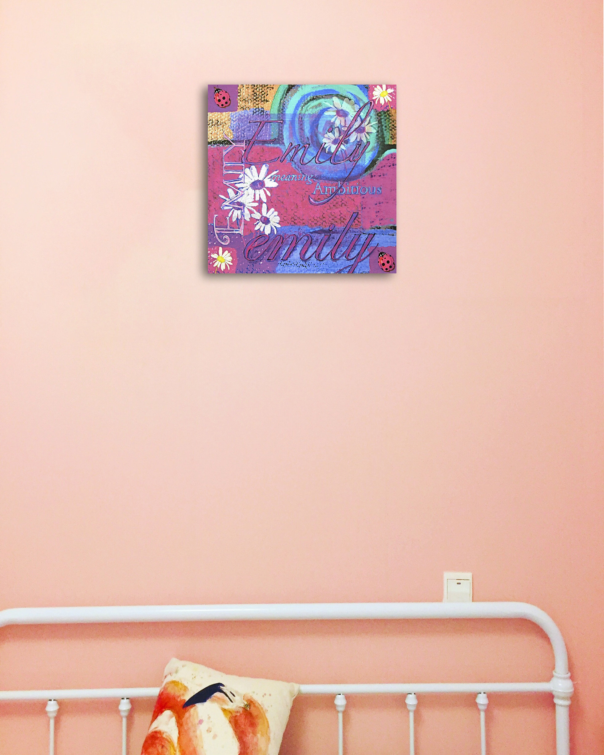 Buy Art For Less 'Emily' Painting Print on Wrapped Canvas - Wayfair Canada