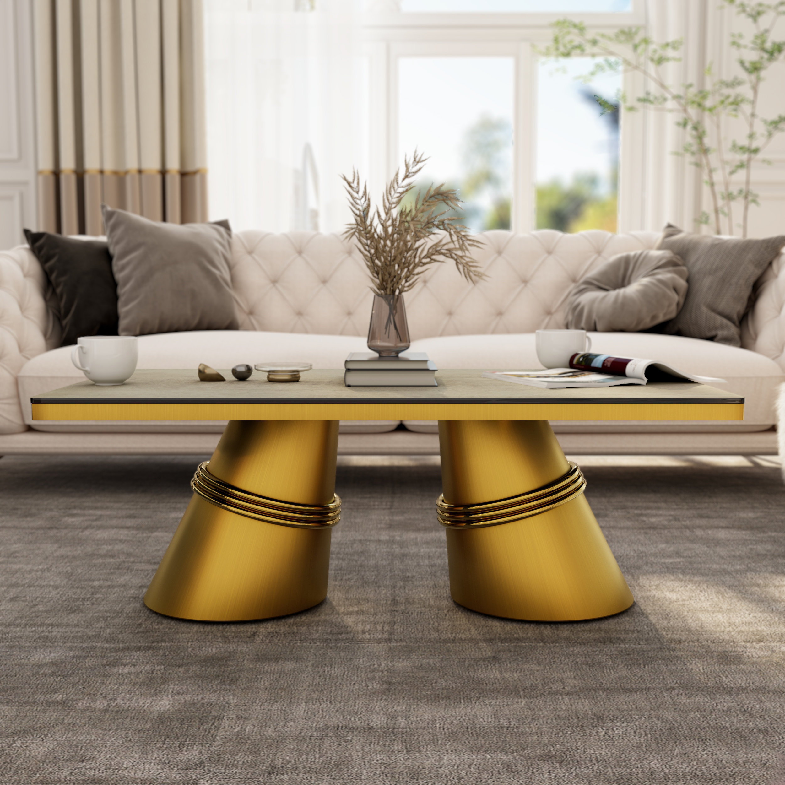 Everly Quinn Meilany Coffee Table | Wayfair