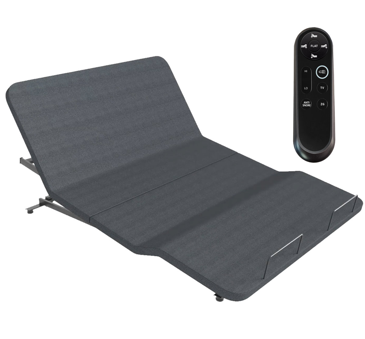 Boyd Sleep Full Body Incline Adjustable Bed Frame, Side Sleeper Zero ...