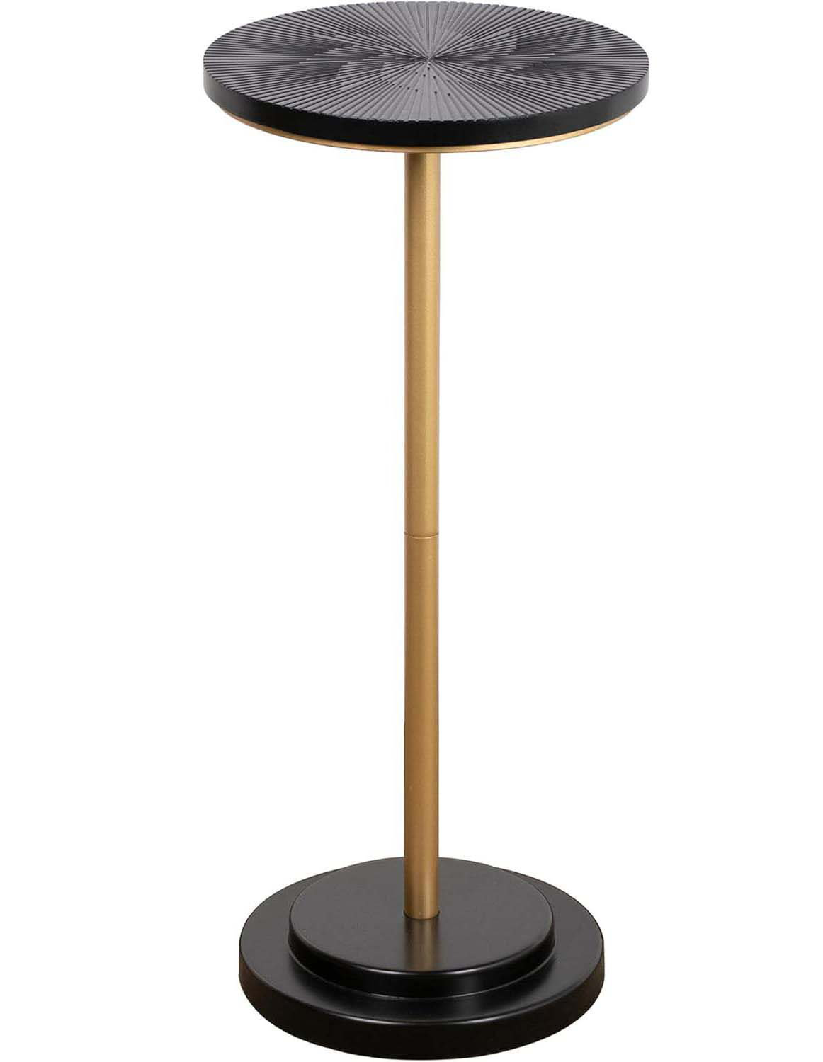 Ebern Designs Drink Table, Weighted Base Pedestal Martini Table, Small ...