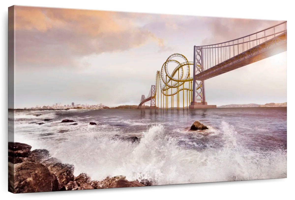 Ebern Designs Roller Coaster Bridge - Wayfair Canada
