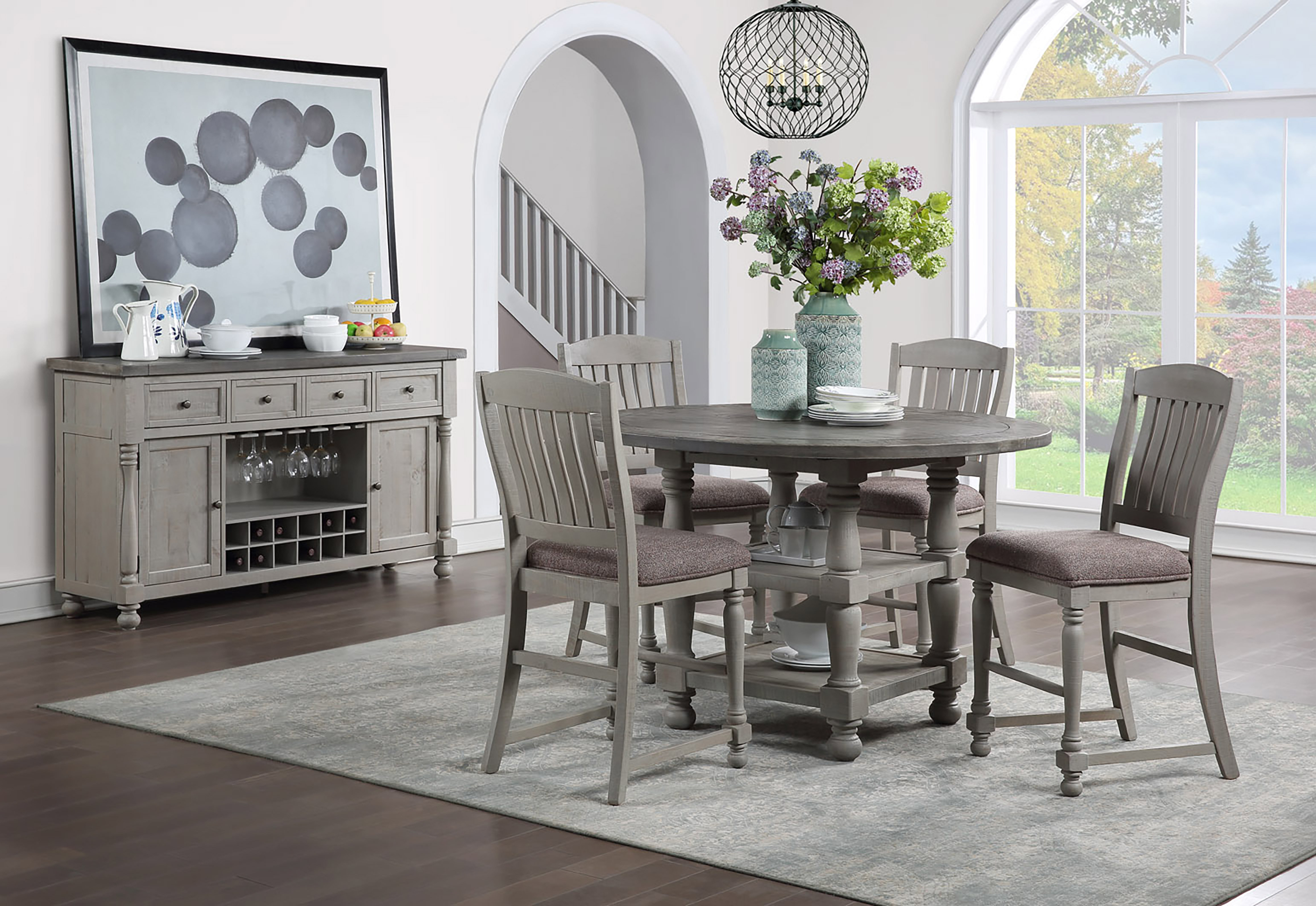 Rosalind Wheeler Motsinger Counter Height Dining Table | Wayfair