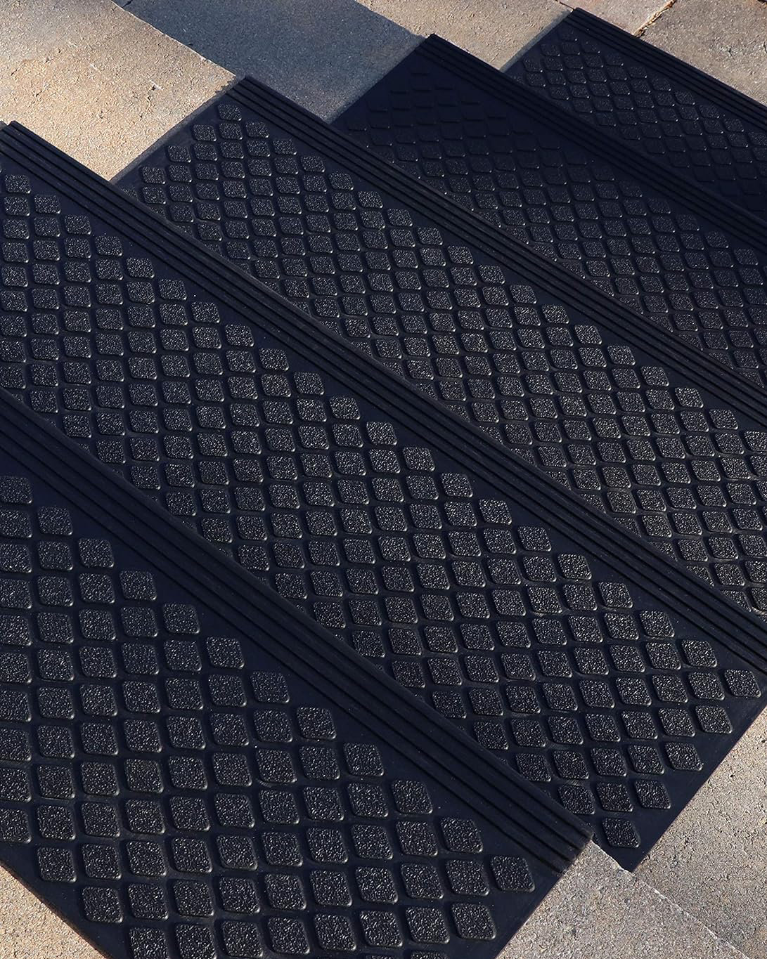 Latitude Run® Ansby Rubber Stair Treads | Wayfair