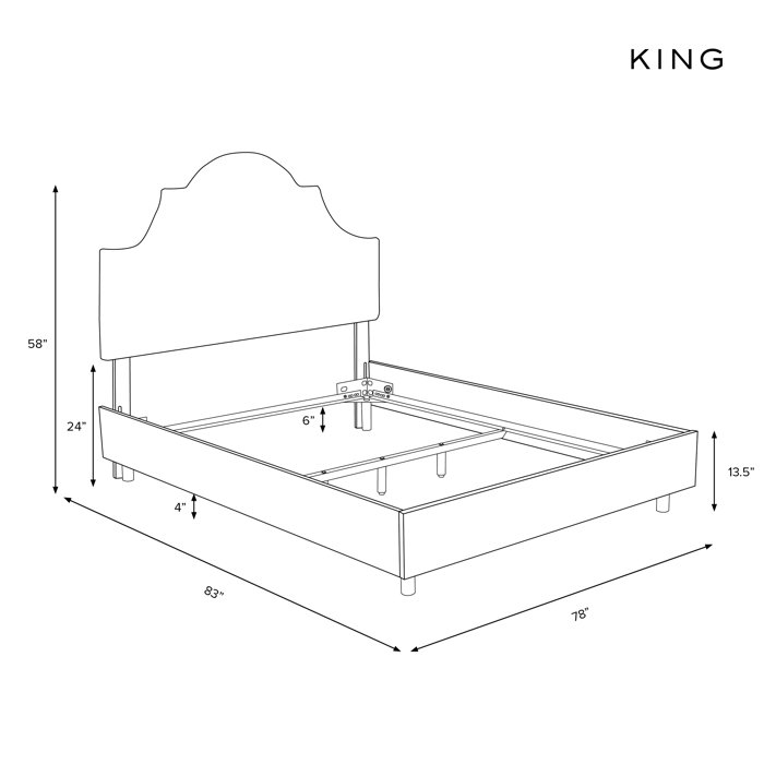 Rifle Paper Co. x Cloth & Company Marion Bed & Reviews | Wayfair