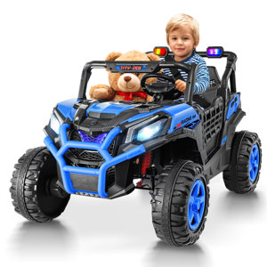 Himimi 24 Volt Ride On Toys Truck, 2 Seater 2WD/4WD Switchable Off-Road ...
