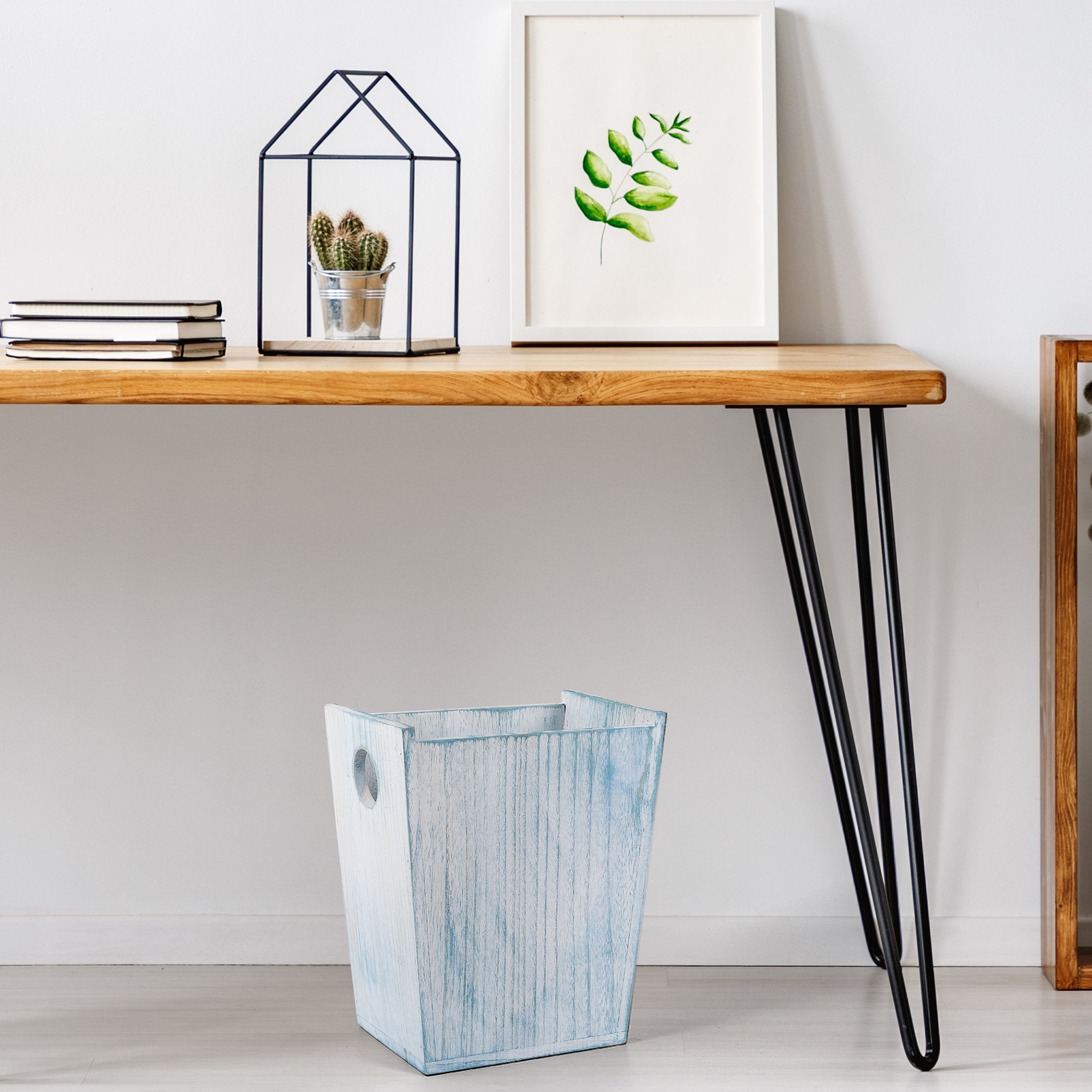 CELLPAK Built-in Double Round Handles Solid Trash Can & Reviews ...