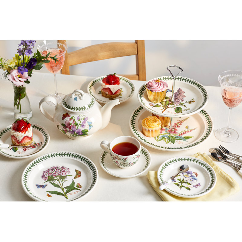 Portmeirion Botanic Garden Teacup & Saucer (T) 7 Oz & Reviews | Wayfair