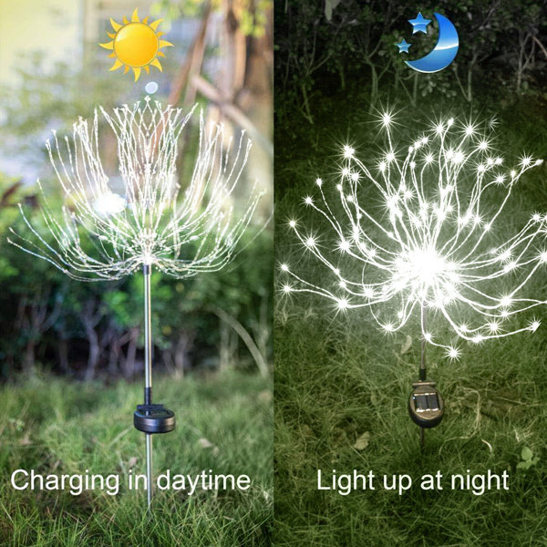 Aptoco DIY Firework Christmas Lights Solar Integrated LED Lights for ...