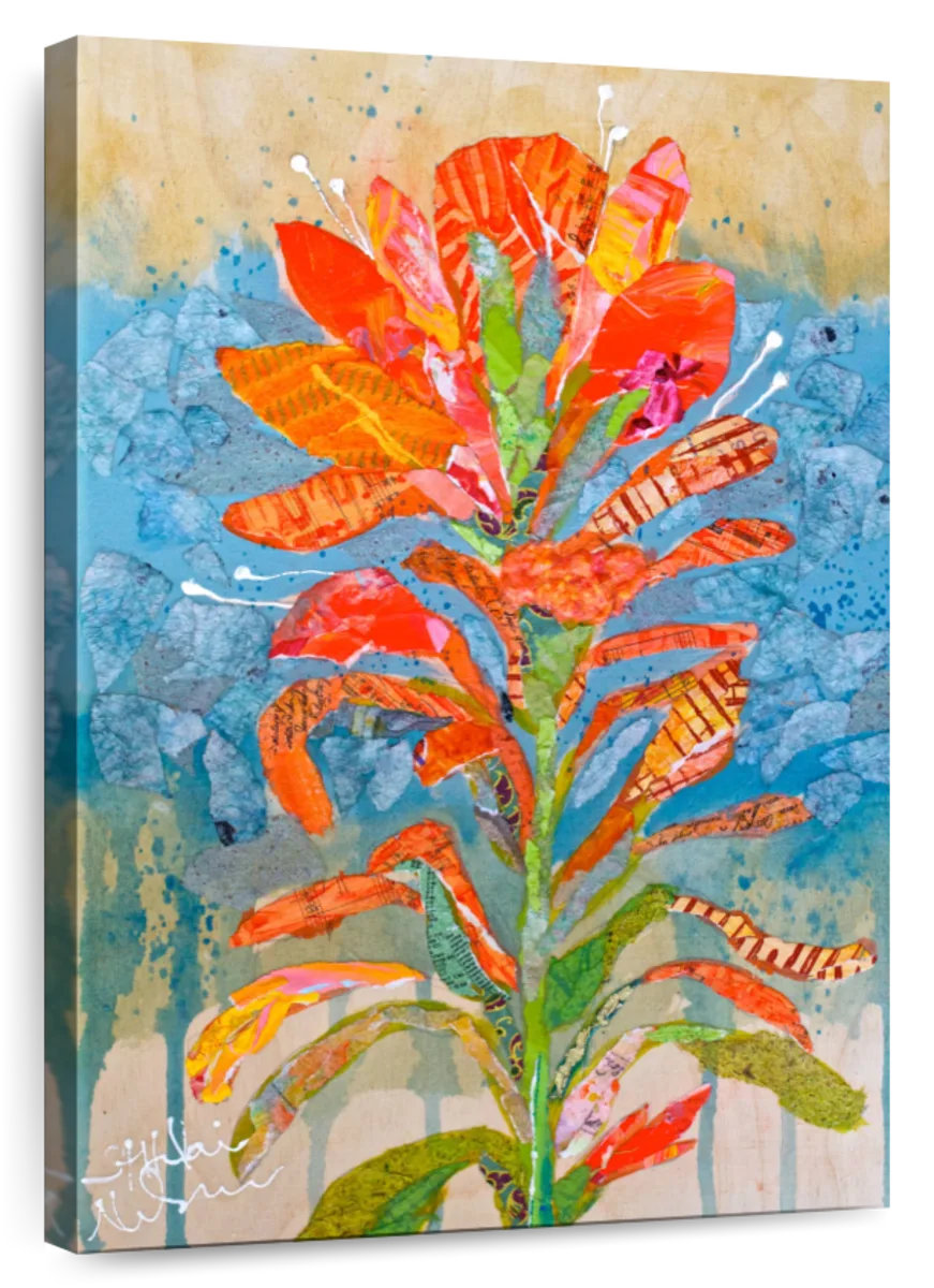 Elephant Stock Indian Paintbrush I | Wayfair