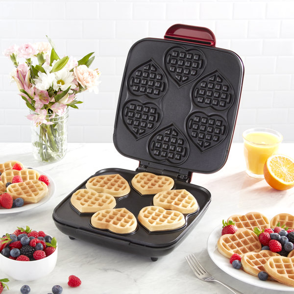 Dash Multi Mini Heart Waffle Maker & Reviews | Wayfair