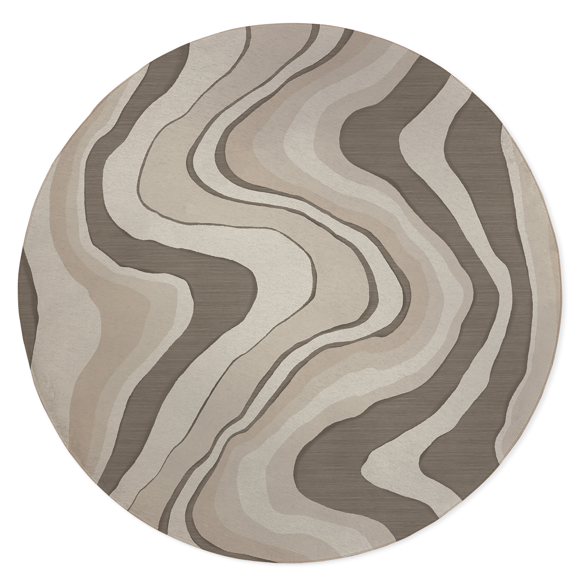 Wrought Studio™ FLOW BEIGE Outdoor Rug By Wrought Studio™ | Wayfair