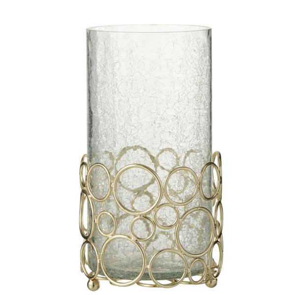 Fairmont Park 32Cm Wood Tabletop Hurricane | Wayfair.co.uk