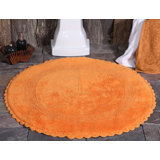 Orange Bath Rugs & Mats You'll Love | Wayfair