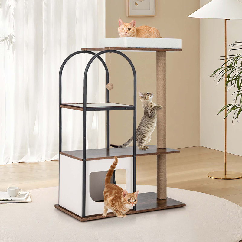 Costway 47" Cat Tree & Reviews | Wayfair