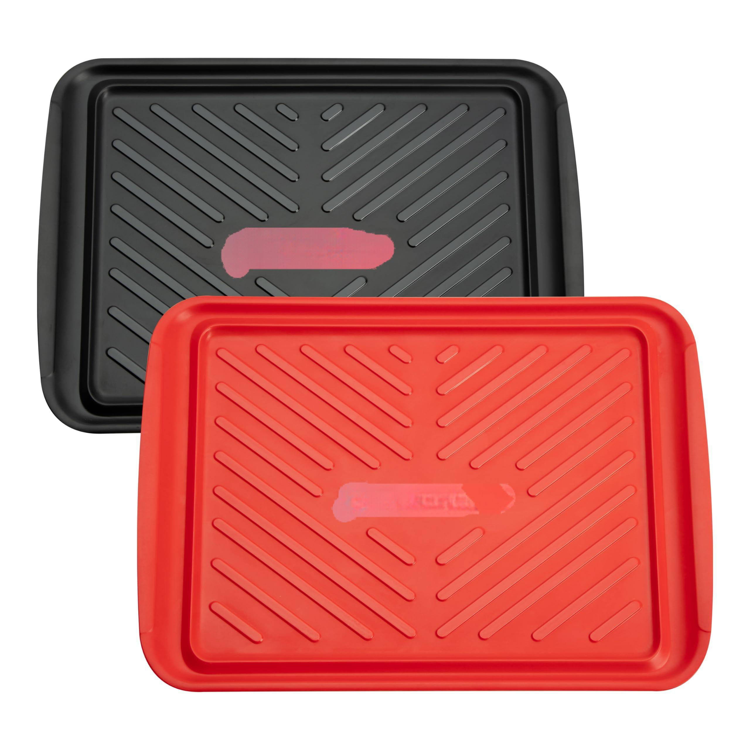 Latitude Run® Grilling Prep And Serve Trays, 17X10.5 Inch BBQ Safe For ...