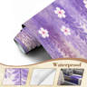 Red Barrel Studio® Peel and Stick Wallpaper Purple Wisteria Hanging ...
